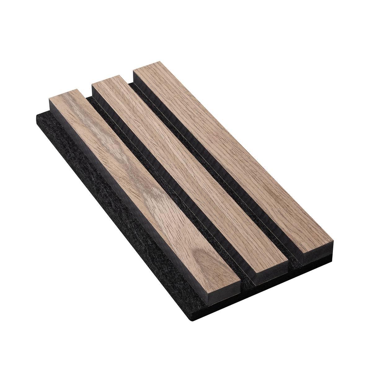 SlatWall Walnut Panel Sample | Naturewall – Naturewall US