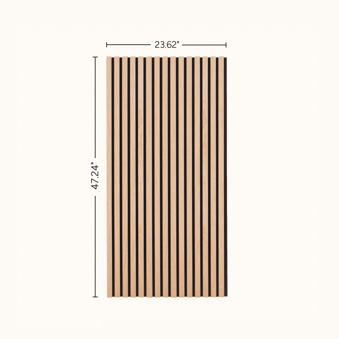 SlatWall Midi Natural Oak Wood Panel | Naturewall – Naturewall US