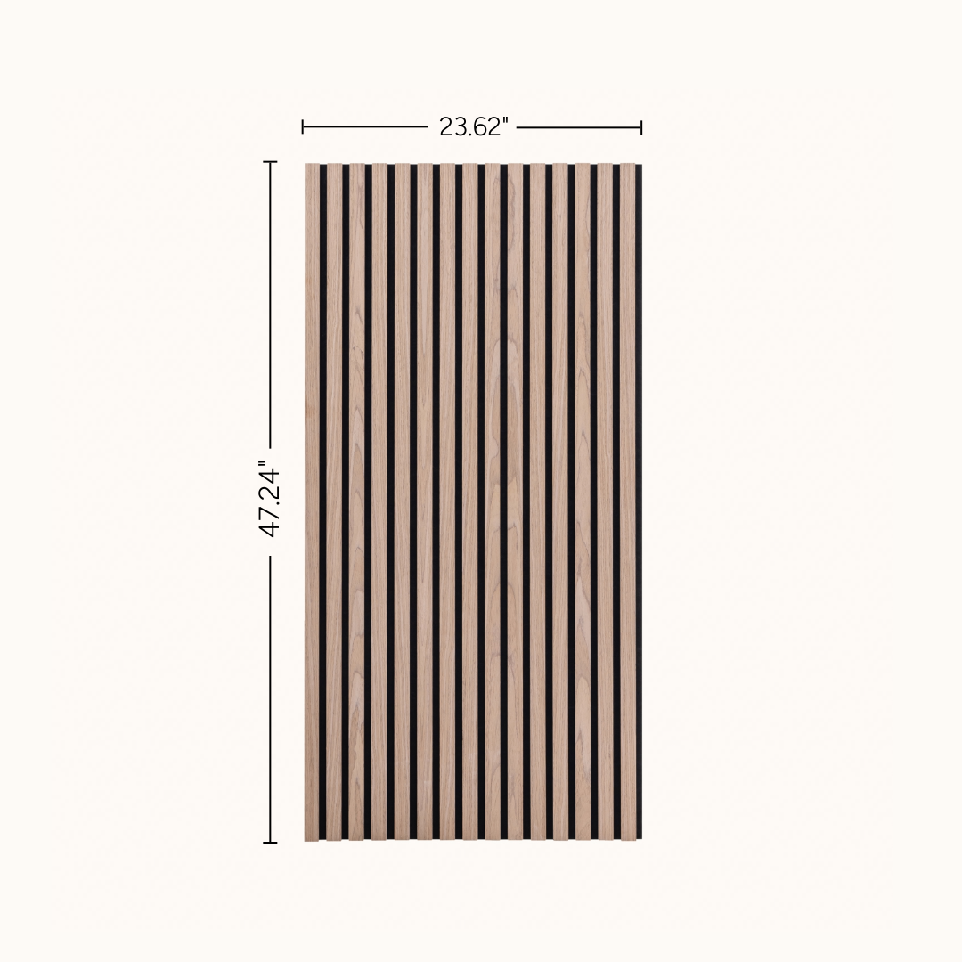 SlatWall Midi Walnut Wood Panel | Naturewall – Naturewall US